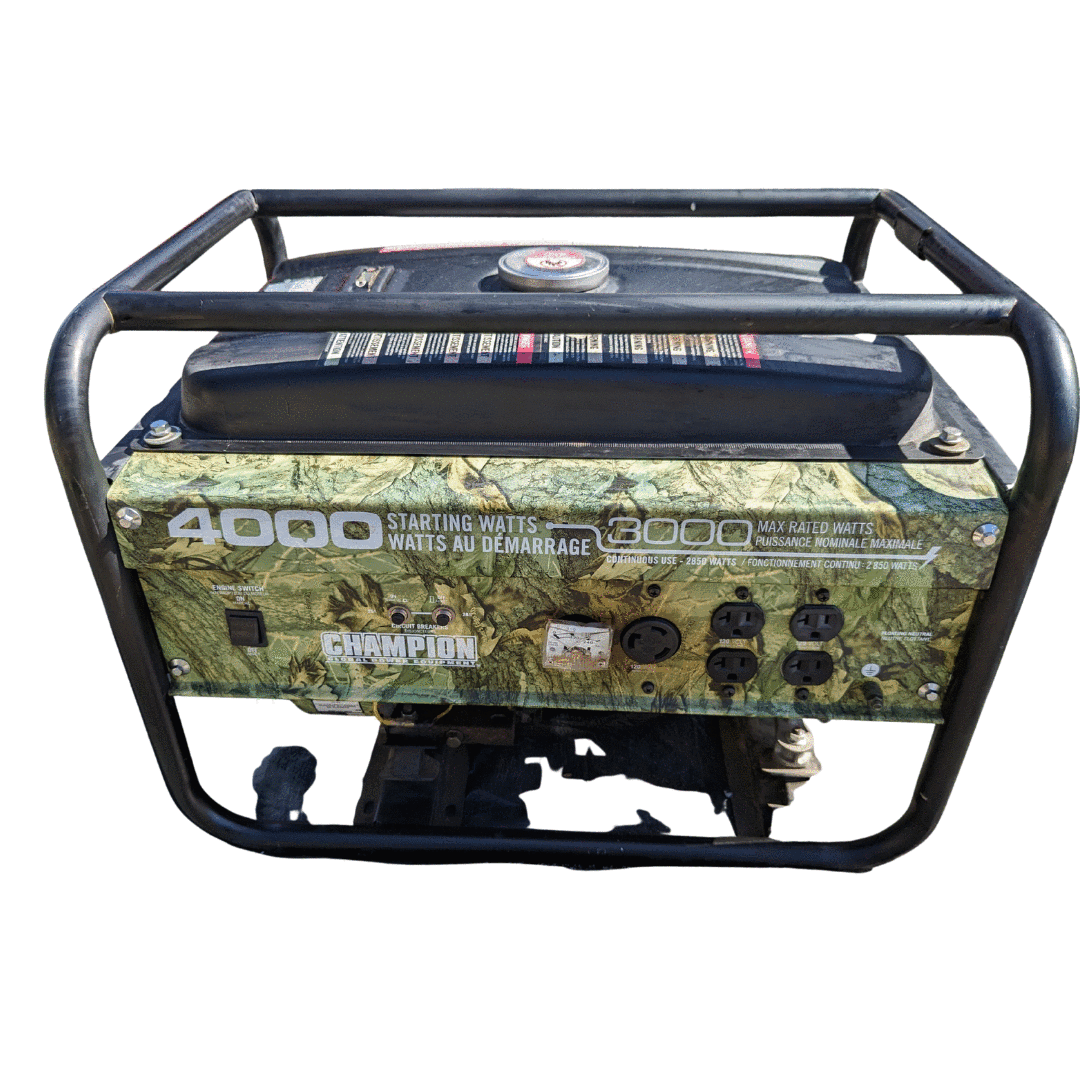 Keep Your Party Going with Portable 4000w Champion Generator